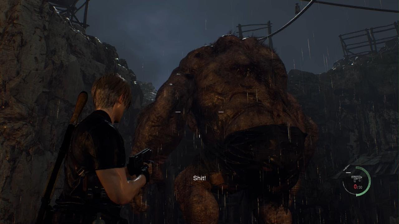 Resident Evil 4 Remake Wolf Is Back To Save Leon - YouTube