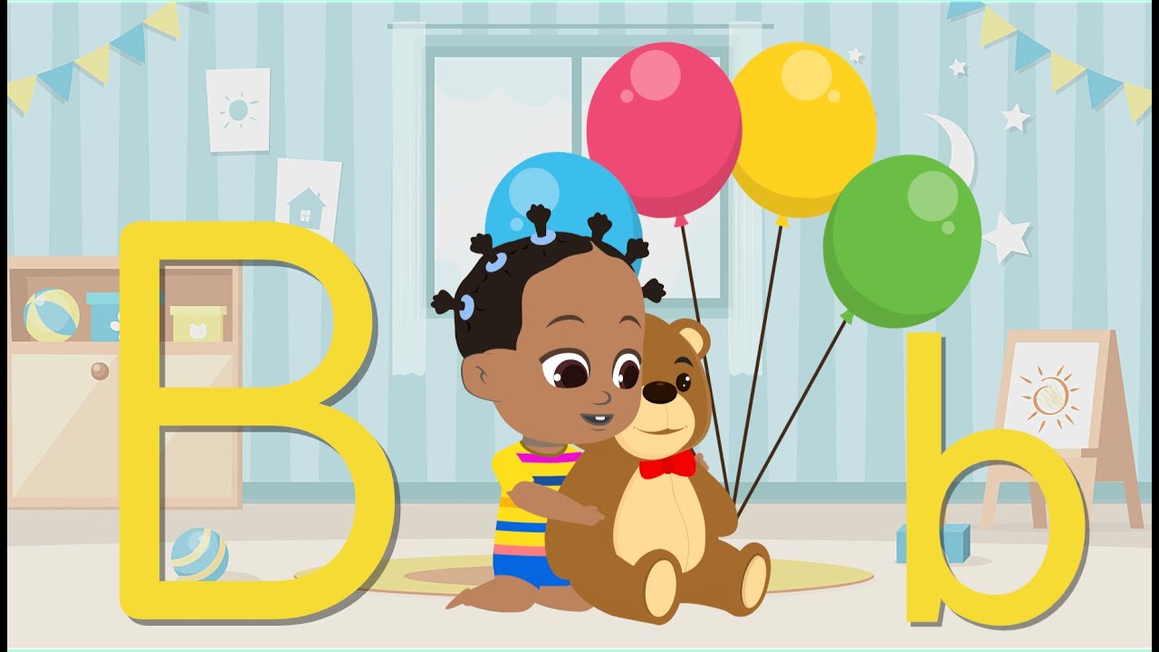 The Letter B | Phonics | Learn the Letter B sound and matching words ...