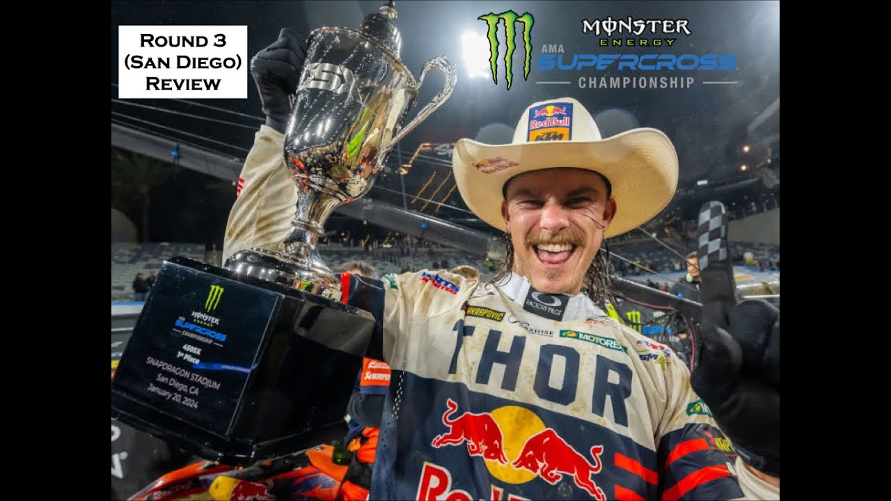 THE COWBOY HAS FINALLY DONE IT!!! Monster Energy AMA Supercross 2024 ...