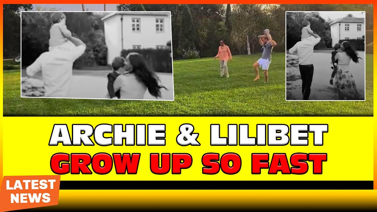 Archie and Lilibet looks so grown up as carried by mum Meghan in family ...