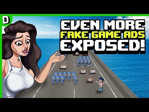 EVEN MORE Fake Game Ads EXPOSED! (With @BowserVids!)