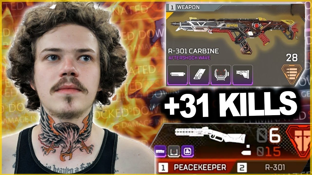 Lou Shows Why You Should Use R-301 & PEACEKEEPER in PREDATOR LOBBY ...