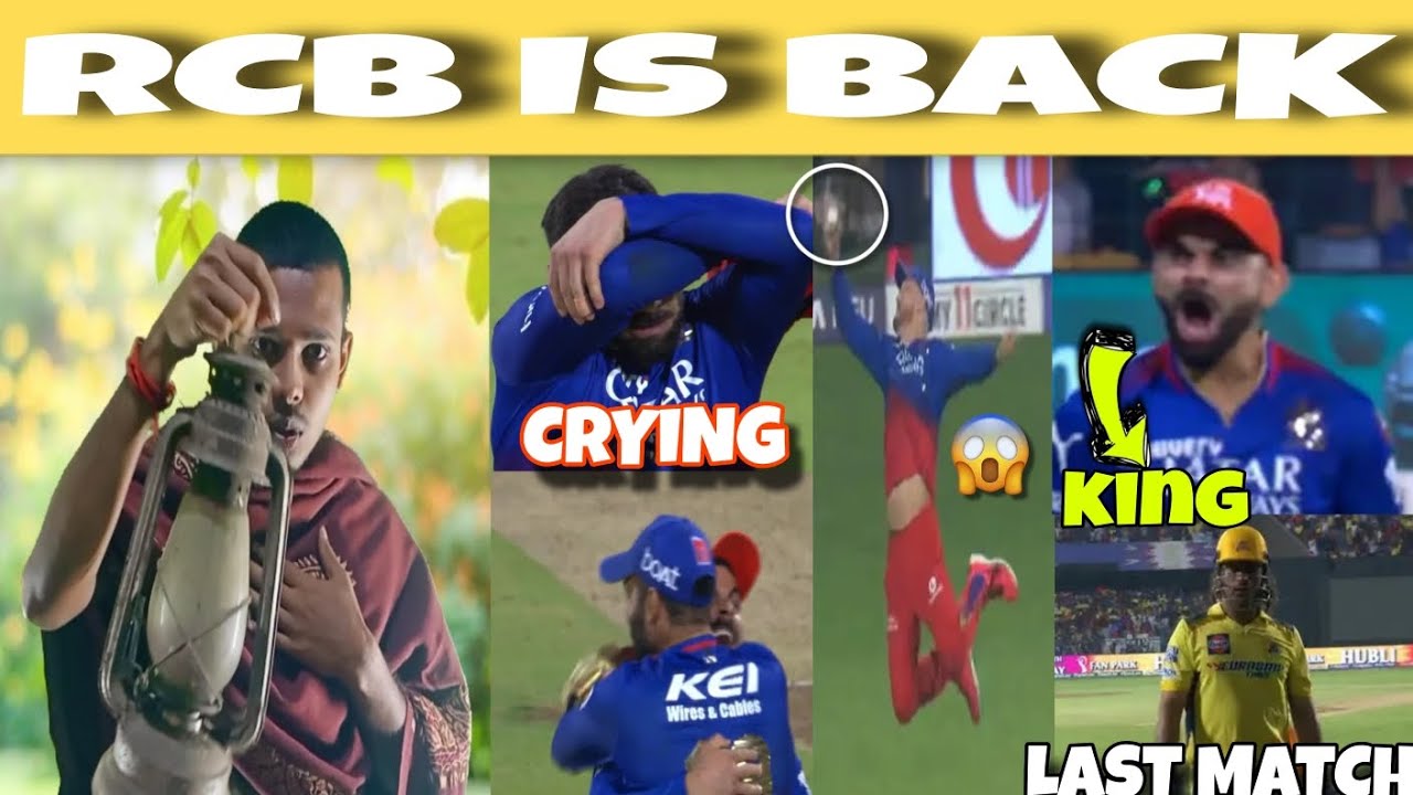 RCB Still Alive ! RCB Confirm first Titel | Virat Kohli Crying | Faf ...