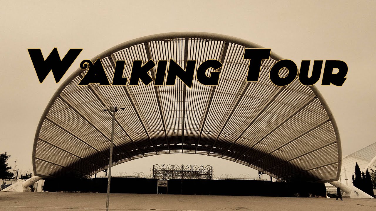 Walking Tour - Walking through OAKA Stadium in Greece - YouTube