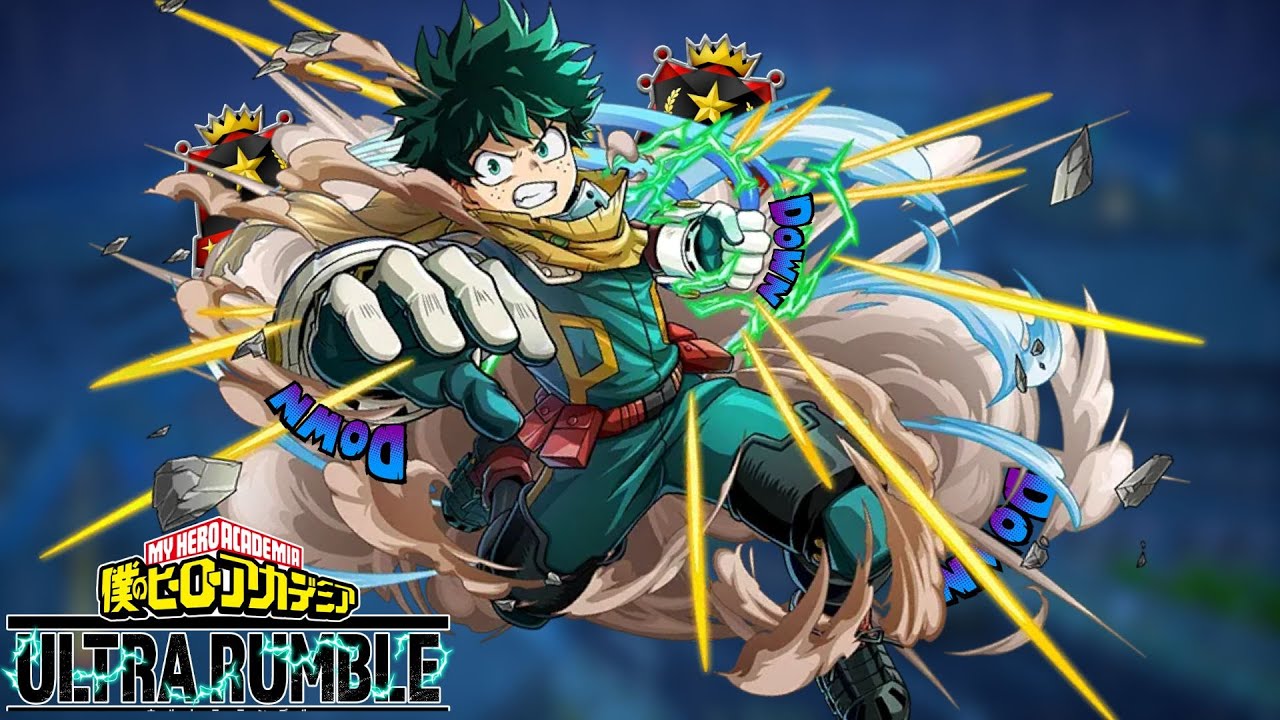 Deku Will NEVER Fall Off In My Hero Ultra Rumble - YouTube