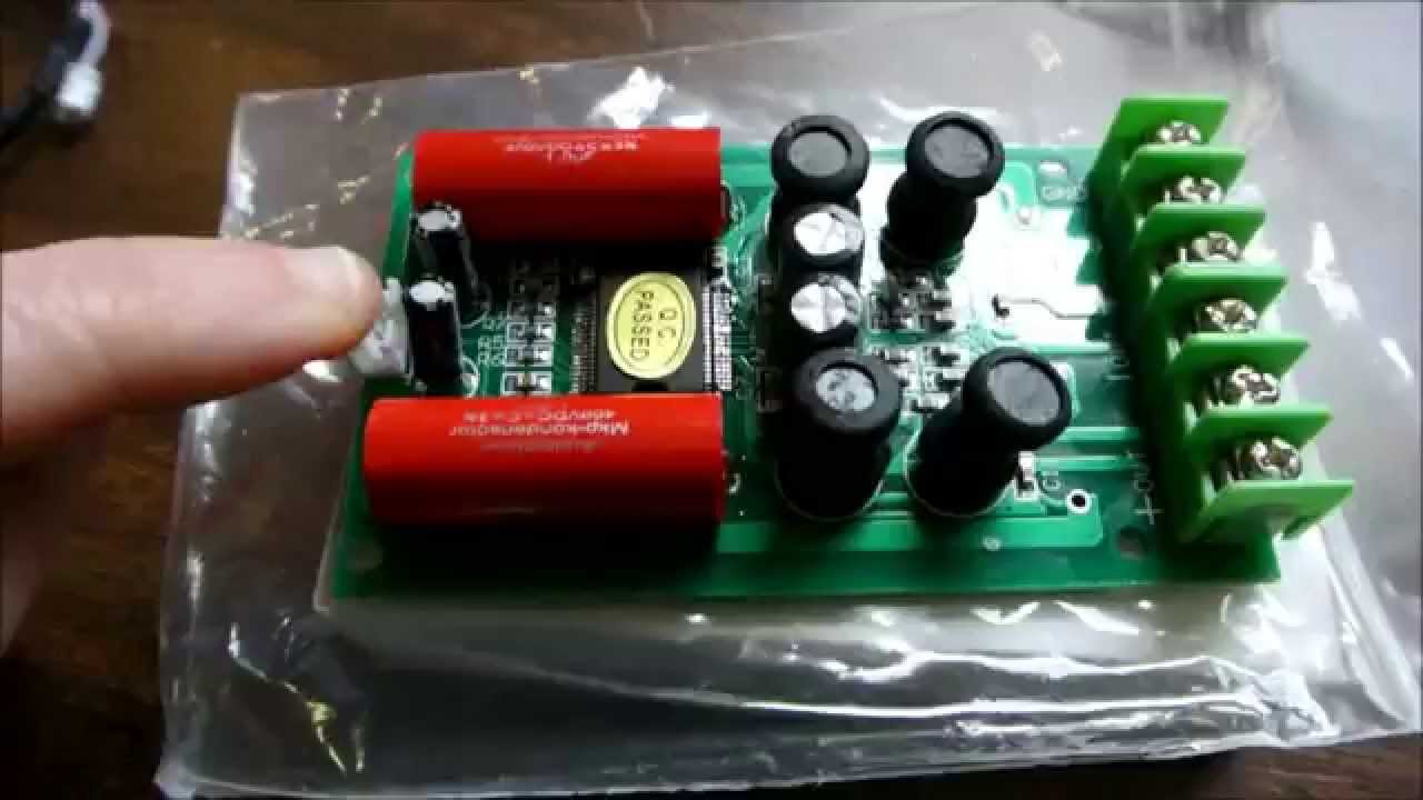 Class T TA2024 stereo amplifier test - YouTube