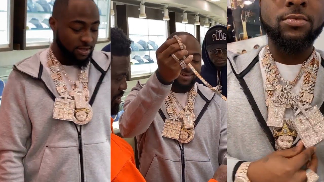 POPULAR NIGERIAN ARTIST DAVIDO GOES ICE BOX DIAMOND SHOPPING FOR “A ...