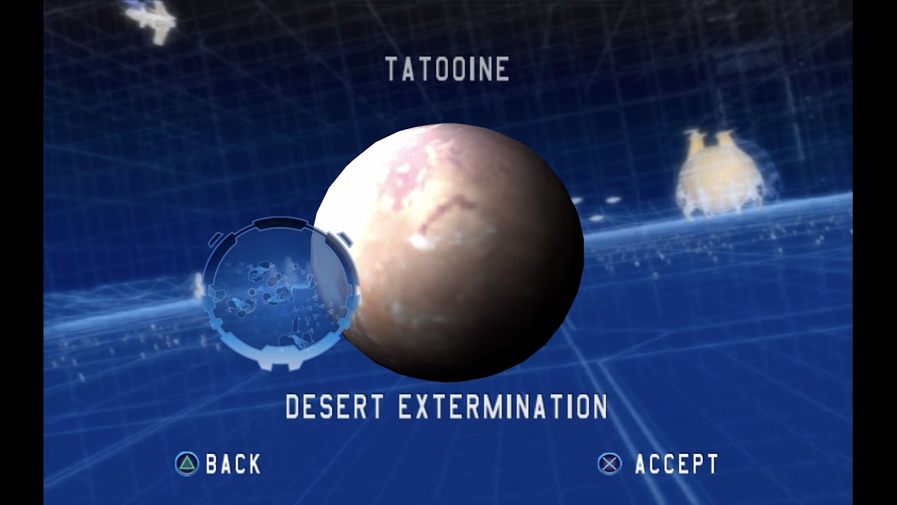 Star Wars Battlefront PS2 (Historical Campaign) First Mission (Tatooine ...