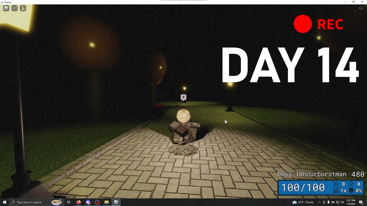 10 Hour Burst Man perfect run daily until a new IA update releases (DAY ...