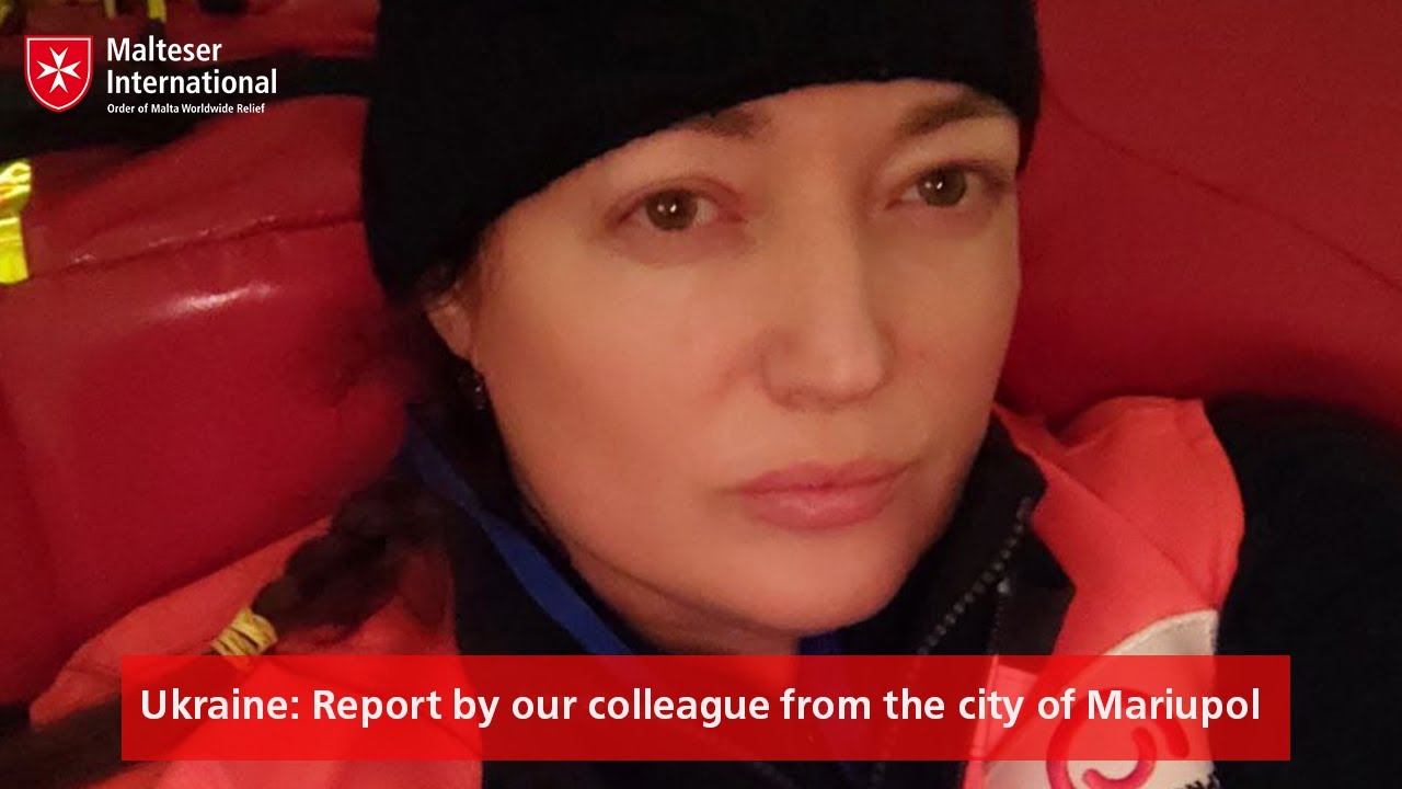 Ukraine: Report by our colleague from Mariupol - YouTube