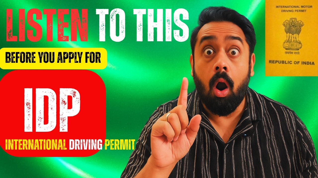 Before You Apply for an International Driving License from India— Watch ...
