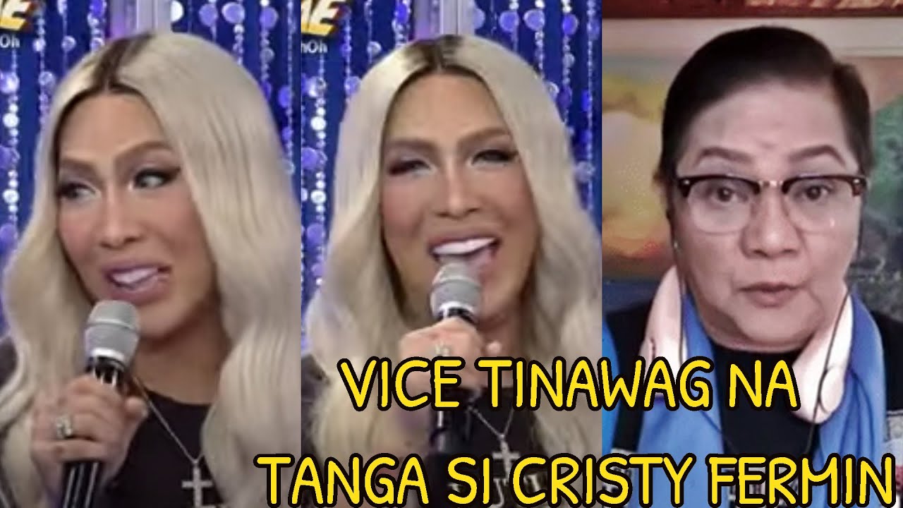 Vice Ganda Muling PINARINGGAN Si Cristy Fermin sa Its Showtime ...