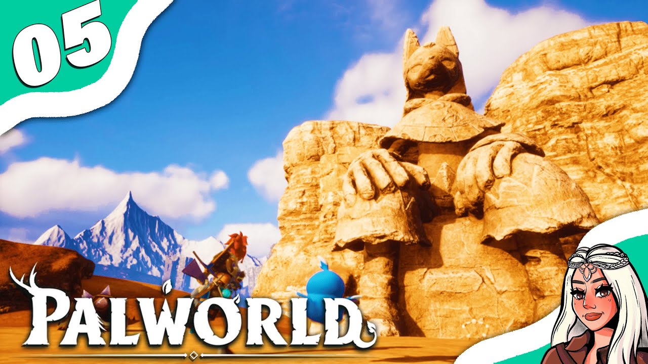 J'EXPLORE LE BIOME DÉSERT + NOUVEAUX PALS! [#05] PALWORLD - YouTube