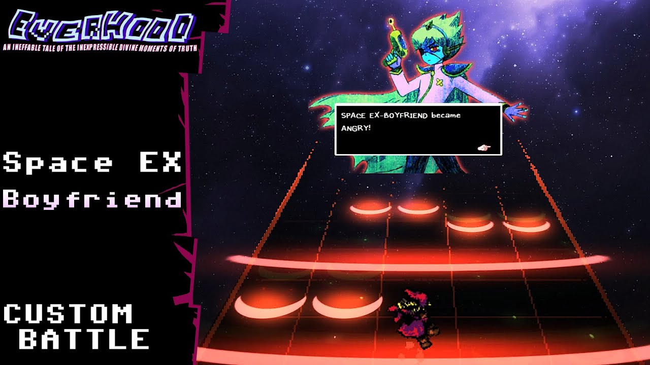 Everhood CUSTOM BATTLE: Space EX Boyfriend - YouTube