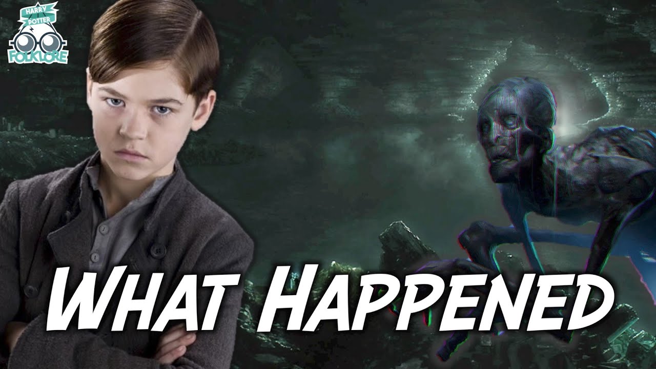 What Did Tom Riddle Do To The Orphans In The Cave - YouTube