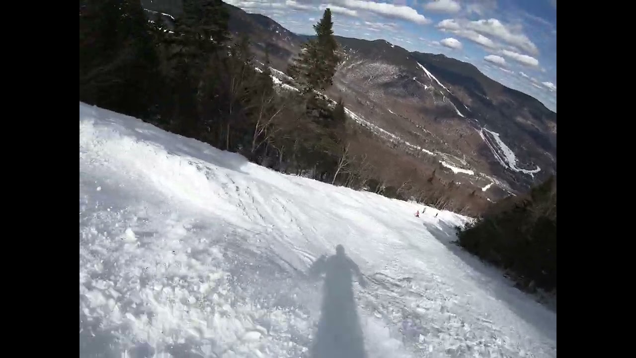 Taking a Run - Starr (Drop In to Lookout Traverse) - Stowe (2022) - YouTube