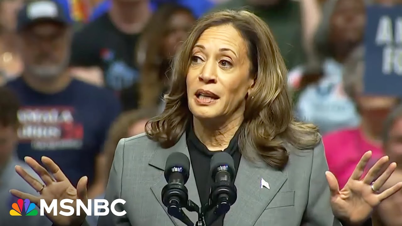 Kamala Harris speaks at campaign rally in Madison, WI - YouTube