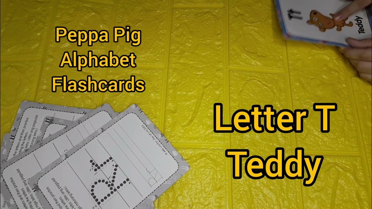 Peppa Pig Alphabet Flashcards - YouTube