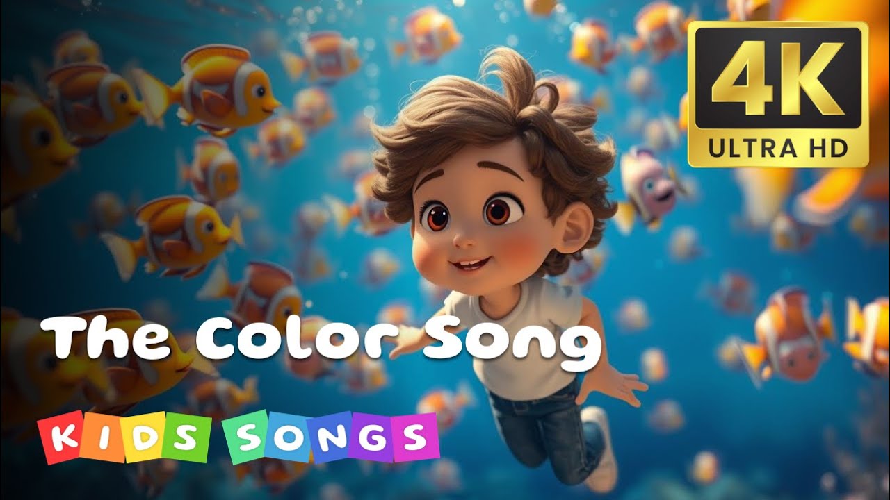 The Color Song - Nursery Rhymes & Kids Songs - YouTube