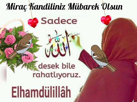 🌹 2026 Miraç Kandili Mesajları🌹Resimli🌹Miraç Kandili Videoları🌹Miraç Kandili Duası
