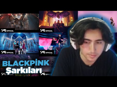 Kaphtans Blackpink'in Bütün Şarkılarını Dinliyor! | @BLACKPINK