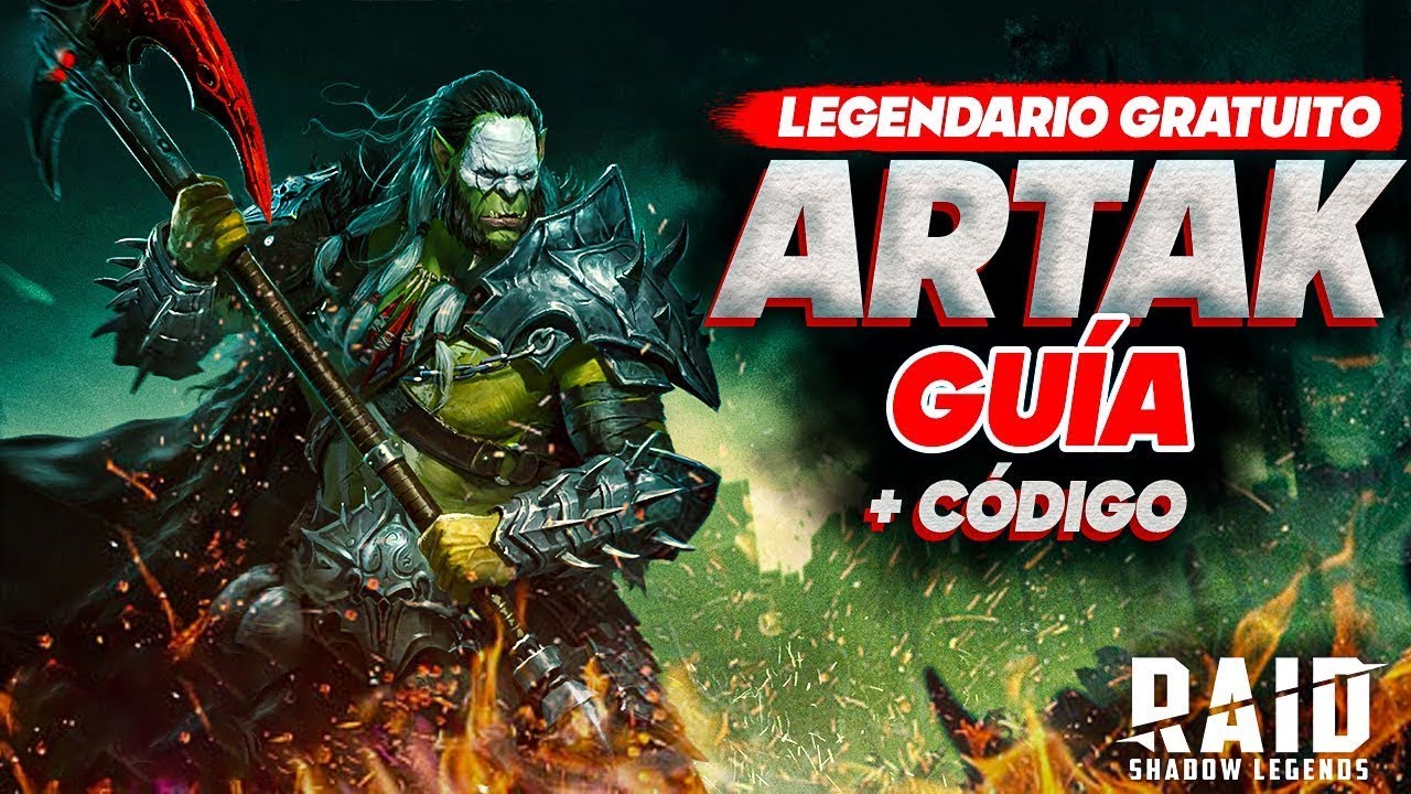 Nuevo LEGENDARIO GRATIS! ARTAK GUÍA ⚔️ Raid Shadow Legends ⚔️ español ...
