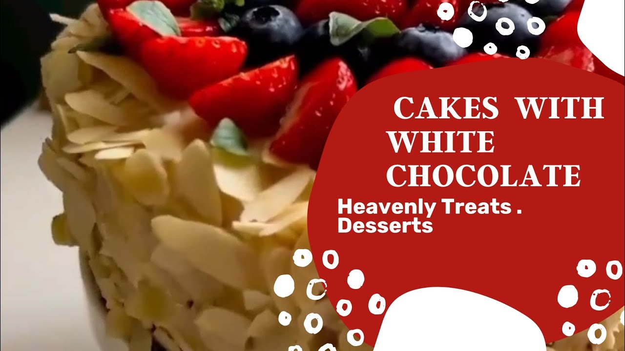 Cakes with white chocolate - delicate taste and unusual aroma. - YouTube