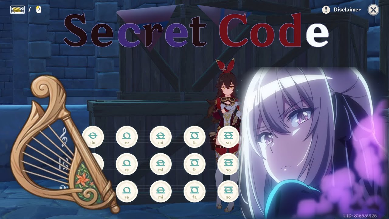 Secret Code (TV Size) | by Konomi Suzuki (鈴木このみ) [Genshin Impact ...