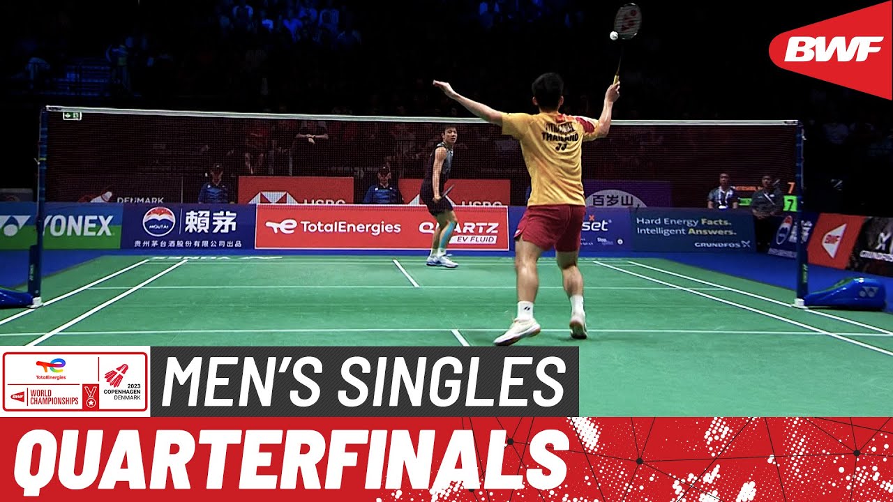 BWF World Championships 2023 | Kunlavut Vitidsarn (THA) [3] vs. Wang ...