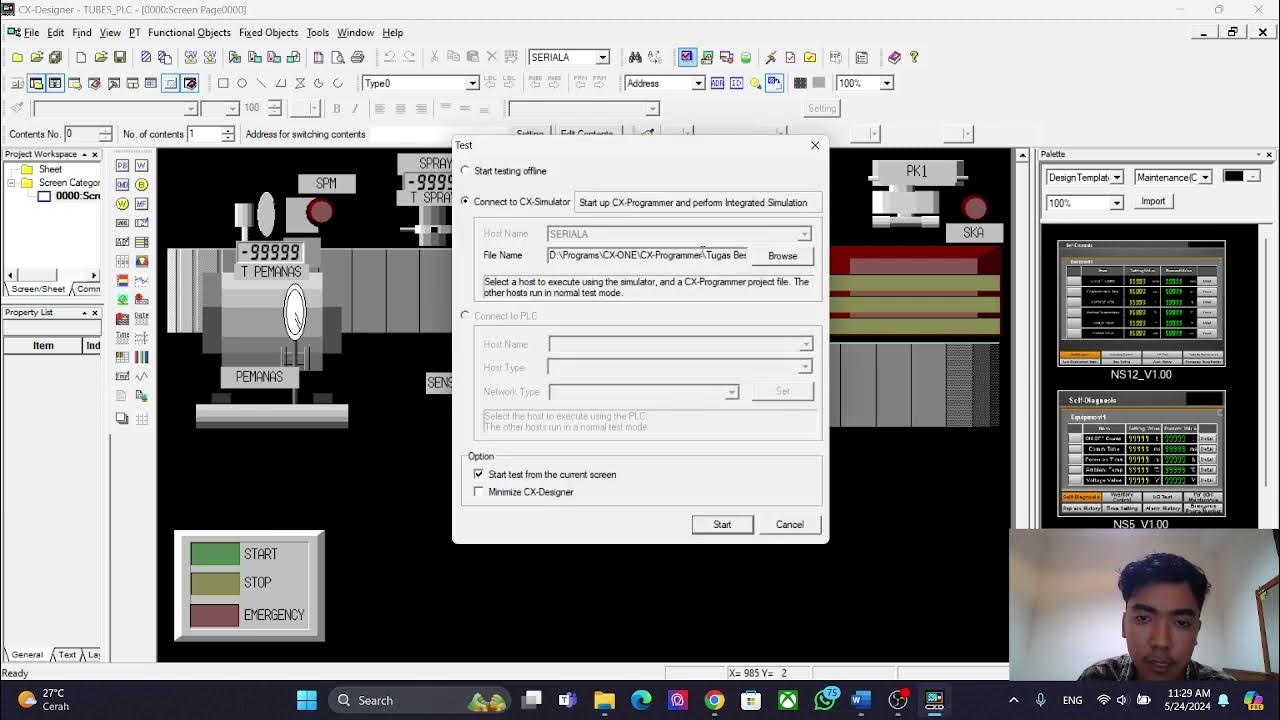 MESIN PENGOLAH KAYU CX DESIGNER & CX PROGRAMMER - YouTube