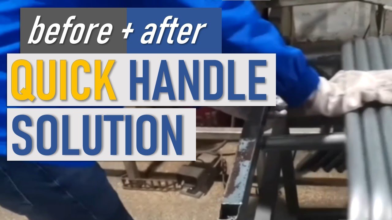 Work Made EASIER - Cut-Out Handle - YouTube
