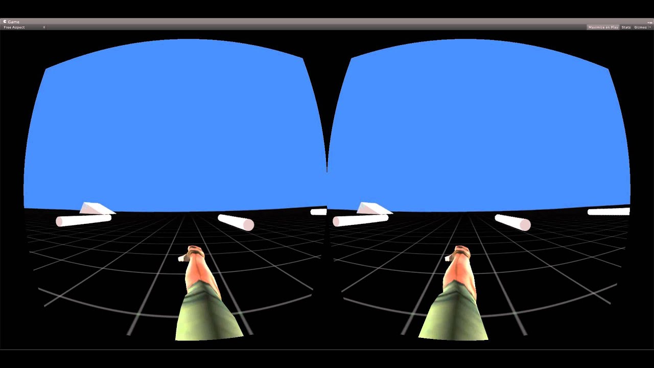 Oculus Rift Unity - Test IPD - YouTube