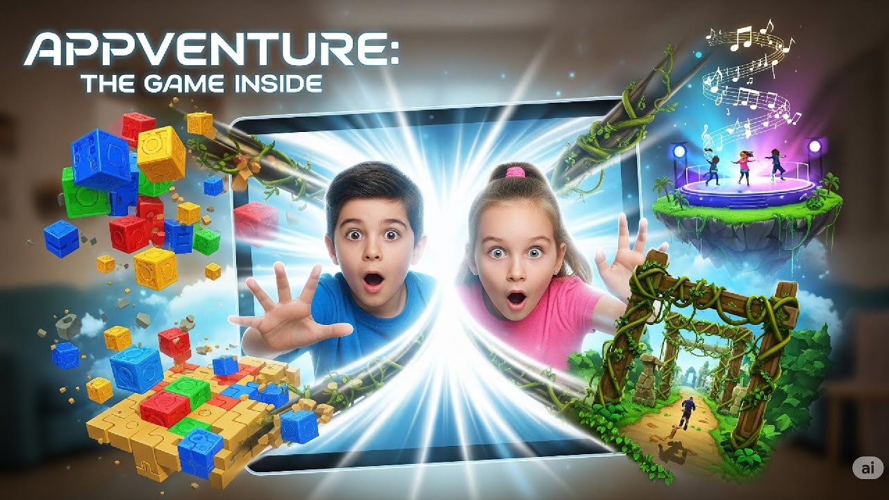Appventure: The Game Inside 🎮 | Fun Cartoon Adventure for Kids ...
