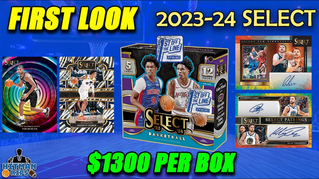 NEW RELEASE! FIRST LOOK 👀 2023-24 Select 1st Off The Line (FOTL ...