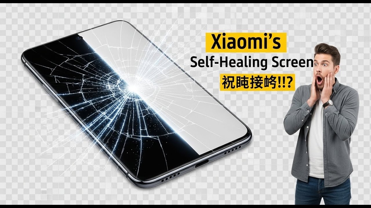 🔧 Xiaomi’s Self-Healing Display: No More Broken Screens?! - YouTube