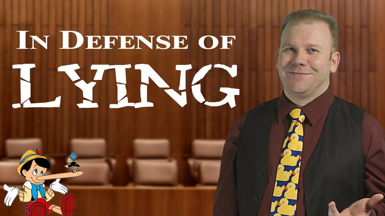 In Defense of Lying - Devil's Advocate - YouTube