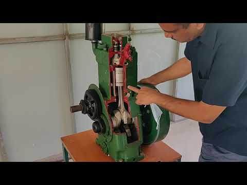 Valve Timing Diagram of Single Cylinder Diesel Engine - YouTube