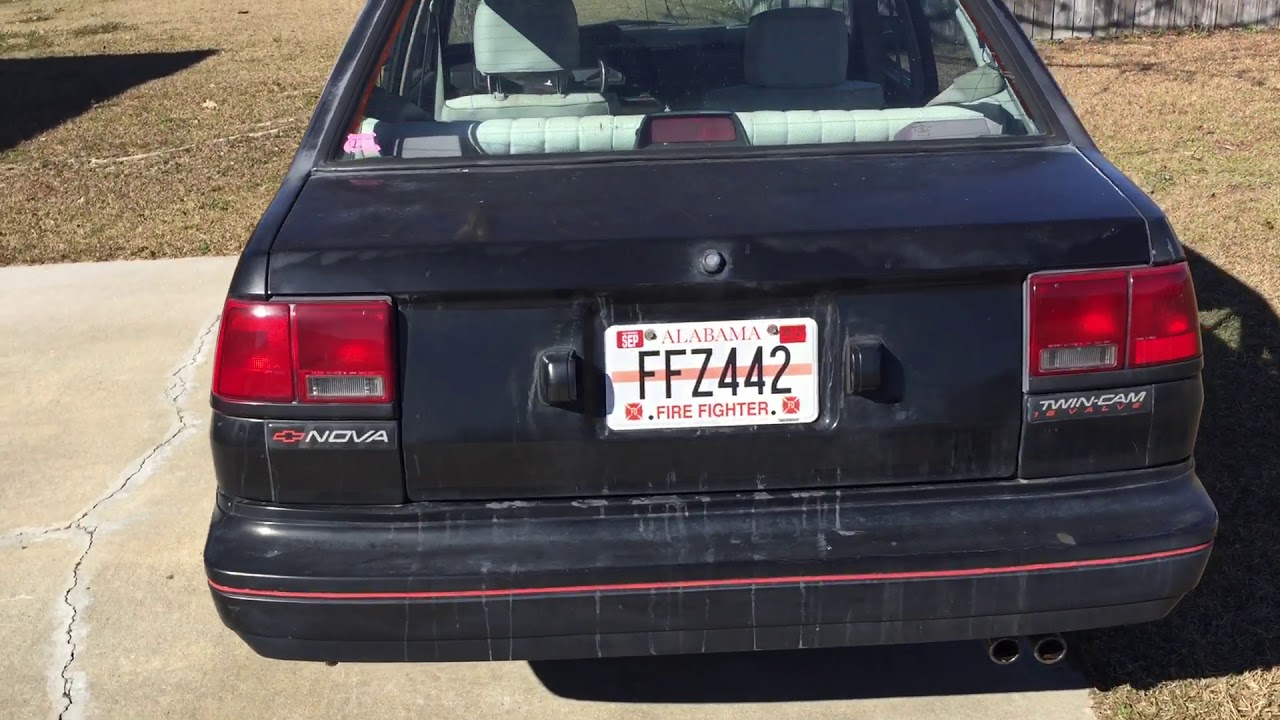 1988 Chevrolet Nova Twin Cam Sale video - YouTube