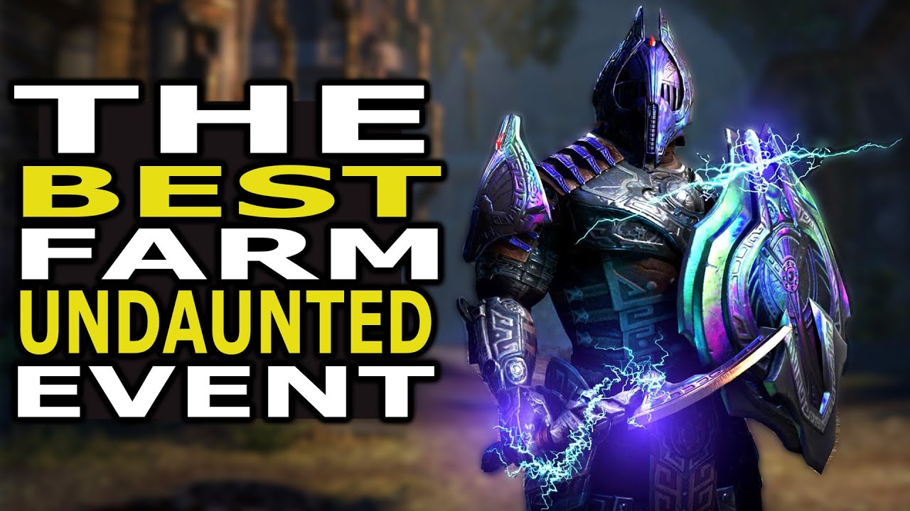 The Fastest Way to Farm the Undaunted Event in ESO - 2022 - YouTube