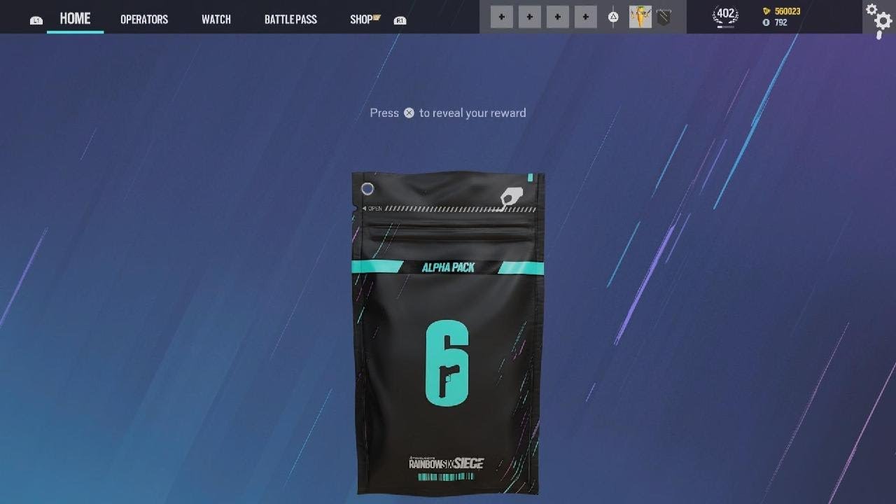 R6 Alpha and bravo pack opening - YouTube