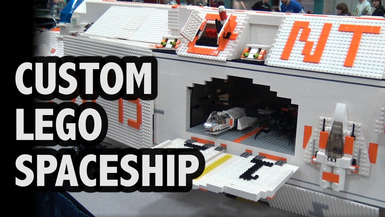 LEGO SSV Virginia Spaceship | Bricks Cascade 2017 - YouTube