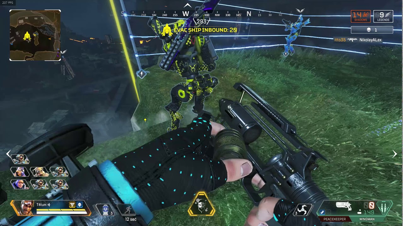 Apex Legends - Shadowfall Mirage escape - YouTube