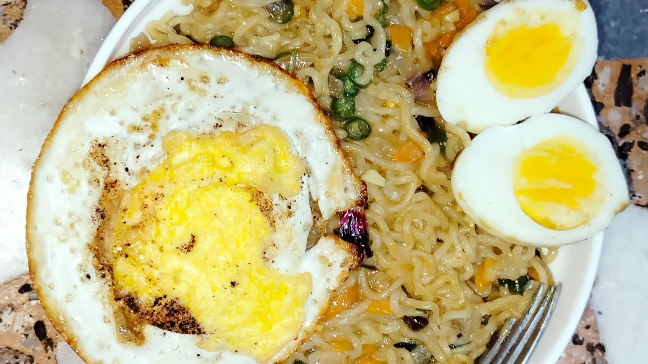 Masala Maggie Recipe|| Egg Maggie|| Vegetables Maggie ️ ️ - YouTube