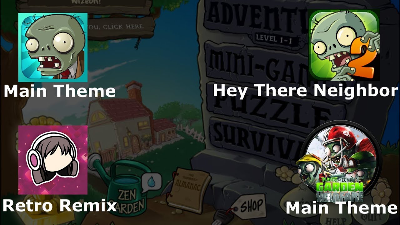PvZ Main Menu Mix Acordes - Chordify