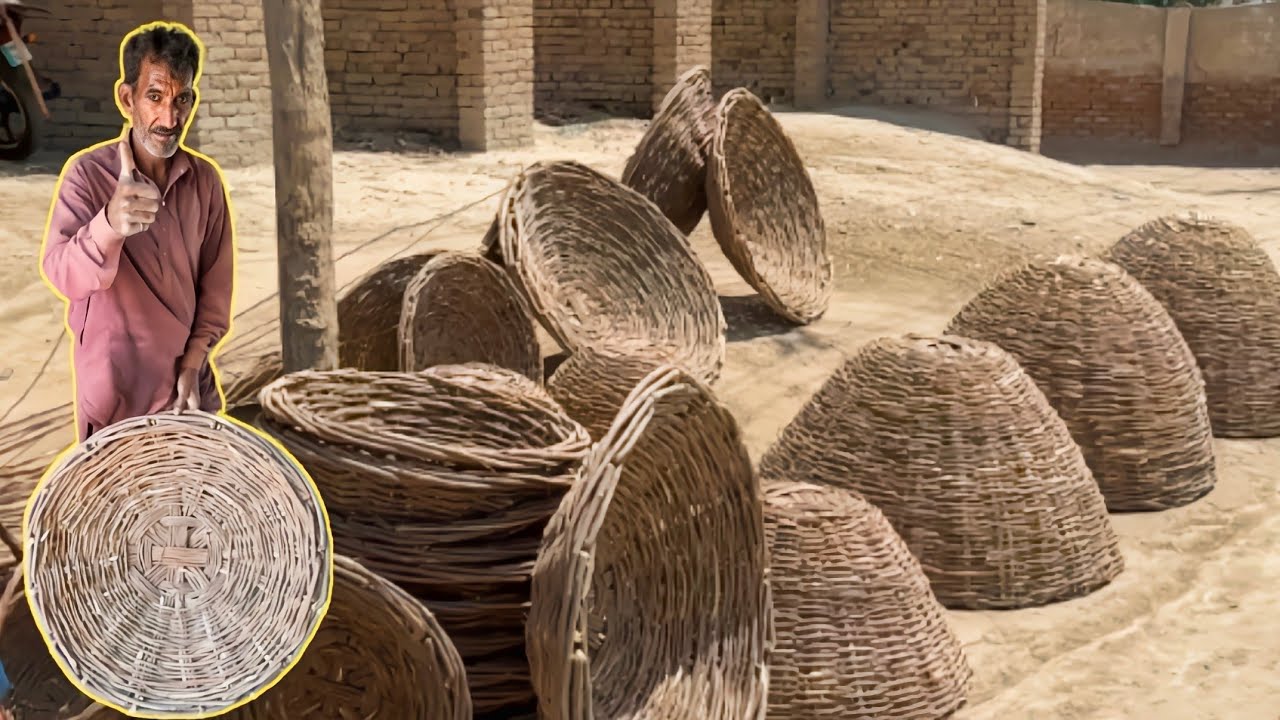 The Art of Basket Making: Using Mulberry Tree Branches | Basket Making ...