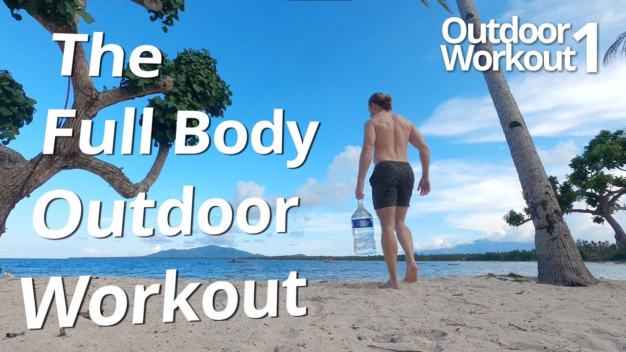 Full Body Outdoor Workout with No Equipment! - YouTube