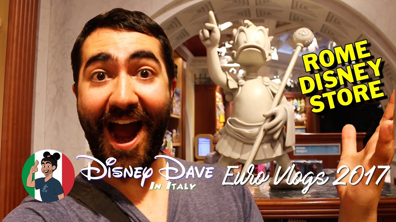 DISNEY STORE, ROME! - YouTube
