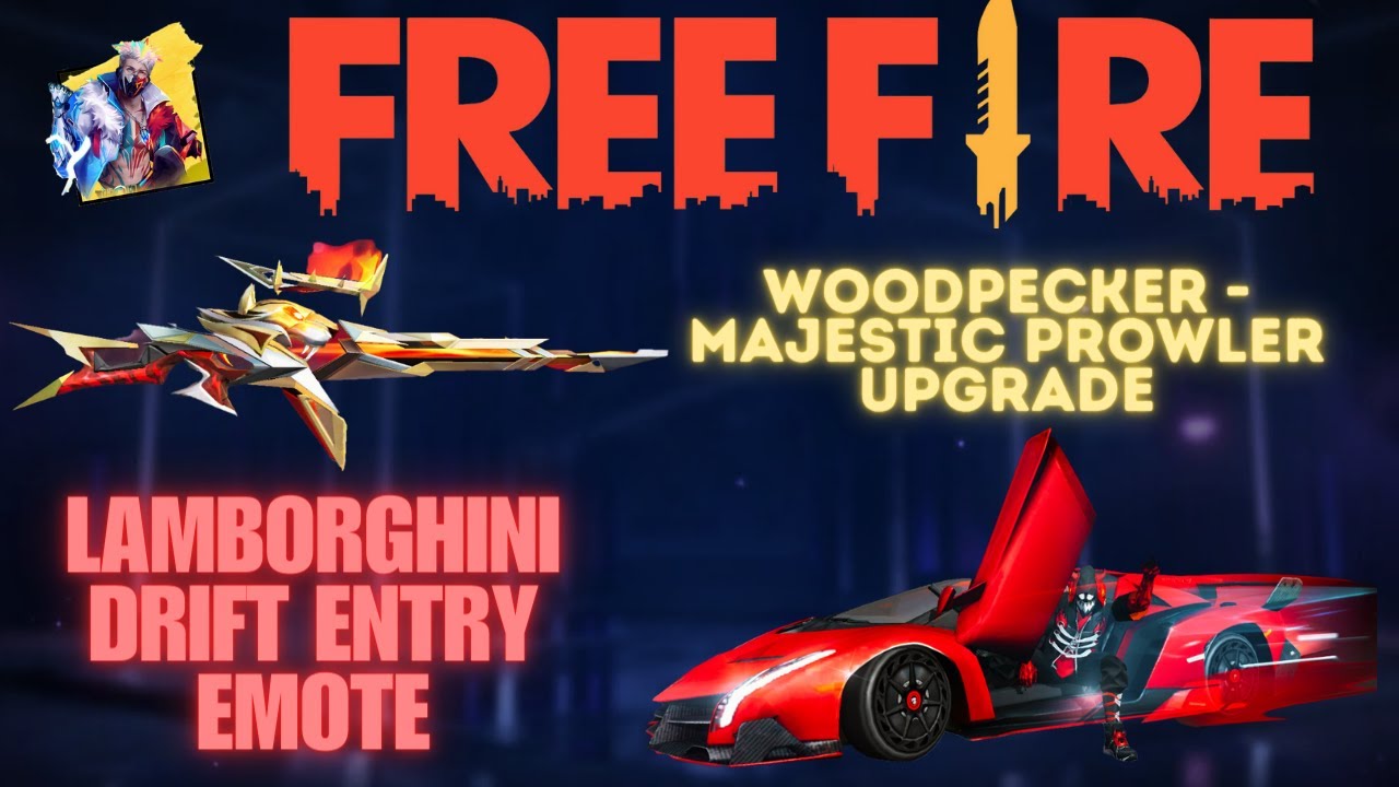 LAMBORGHINI EVENT FREE FIRE | NEW LAMBORGHINI DRIFT ARRIVAL ANIMATION ...