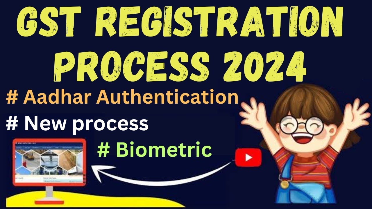 GST Registration Process 2024 | GST Registration Kaise Kare | New GST Registration Process in ...