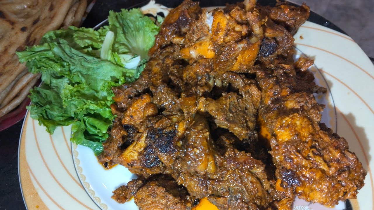 Restaurant-Style Tandoori Chicken with Perfect Bal Wale Parathas at ...